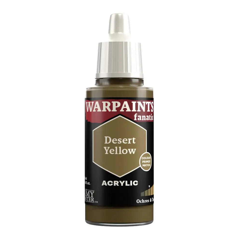 Army Painter Warpaints Fanatic: Desert Yellow 18ml - Shop – The Haunted ...