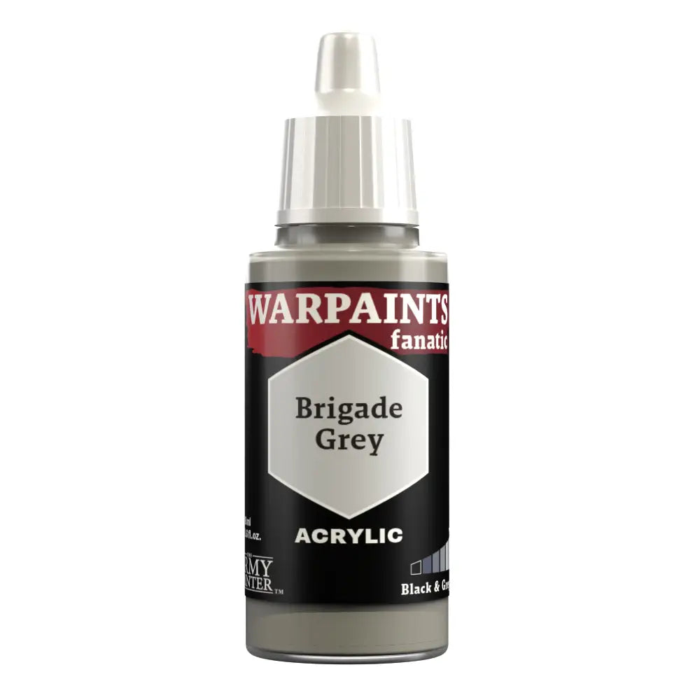 Army Painter Warpaints Fanatic: Brigade Grey 18ml - Shop – The Haunted ...
