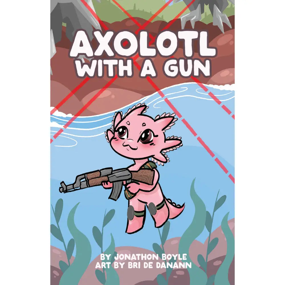 Axolotl with a Gun RPG - Shop – The Haunted Game Cafe