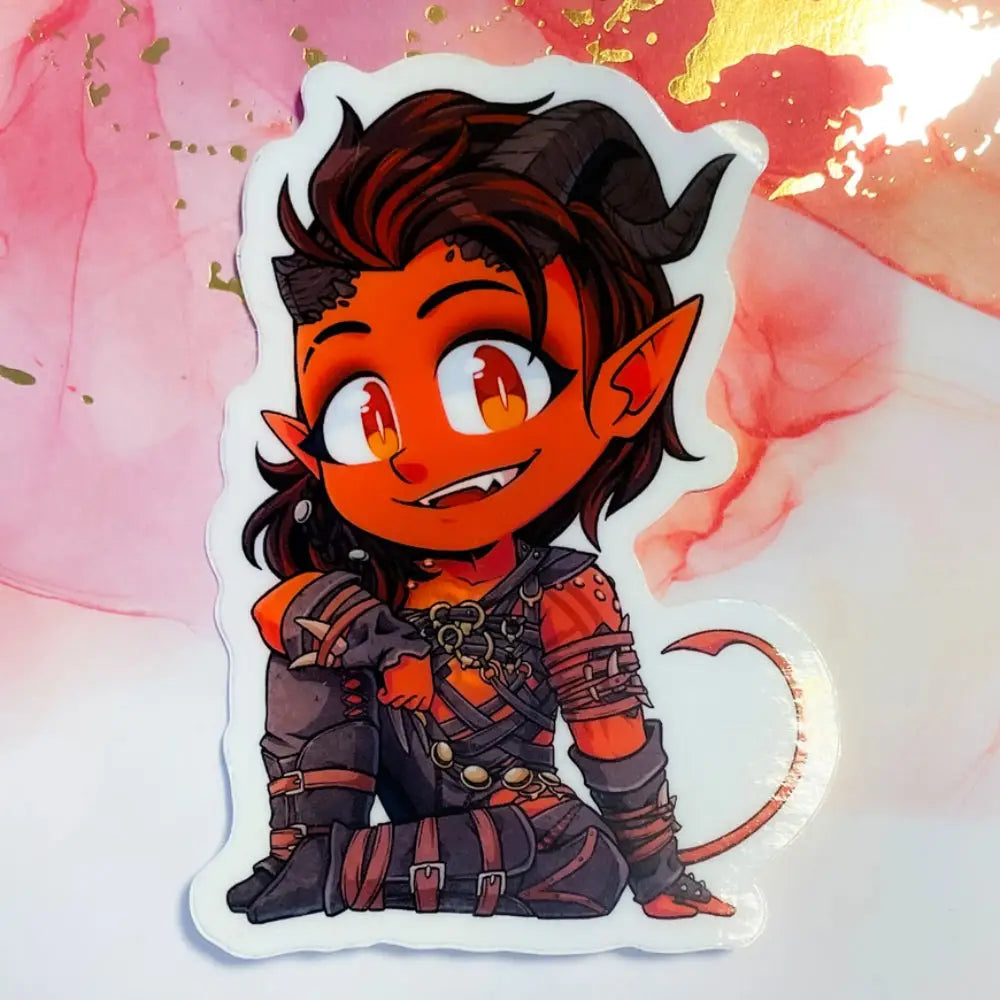Karlach Baldur’s Gate 3 Sticker - Shop – The Haunted Game Cafe