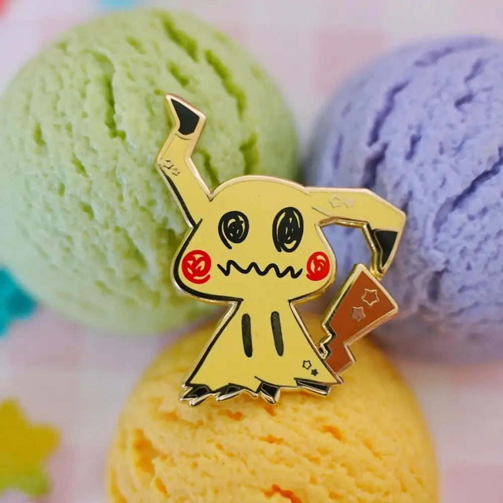 Pokemon Mimikyu Pikachu Enamel Pin - Shop – The Haunted Game Cafe