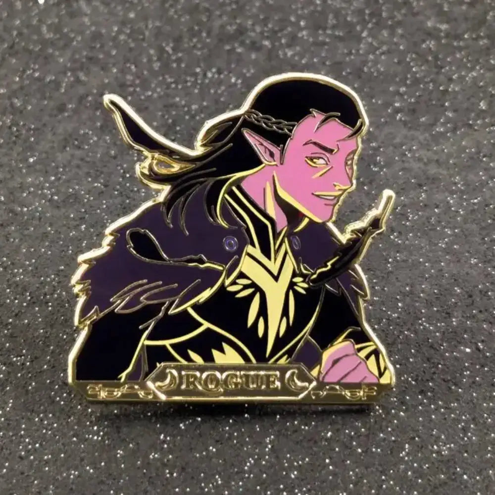 Rogue Hard Enamel Pin - Shop – The Haunted Game Cafe